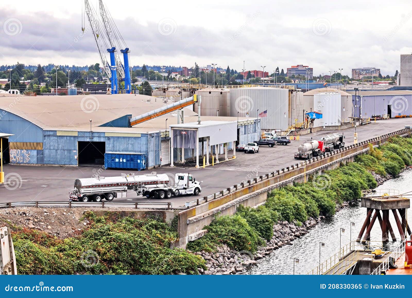 Cargo Terminal for Loading Bulk Cargo of Cooper Concentrates by Shore ...
