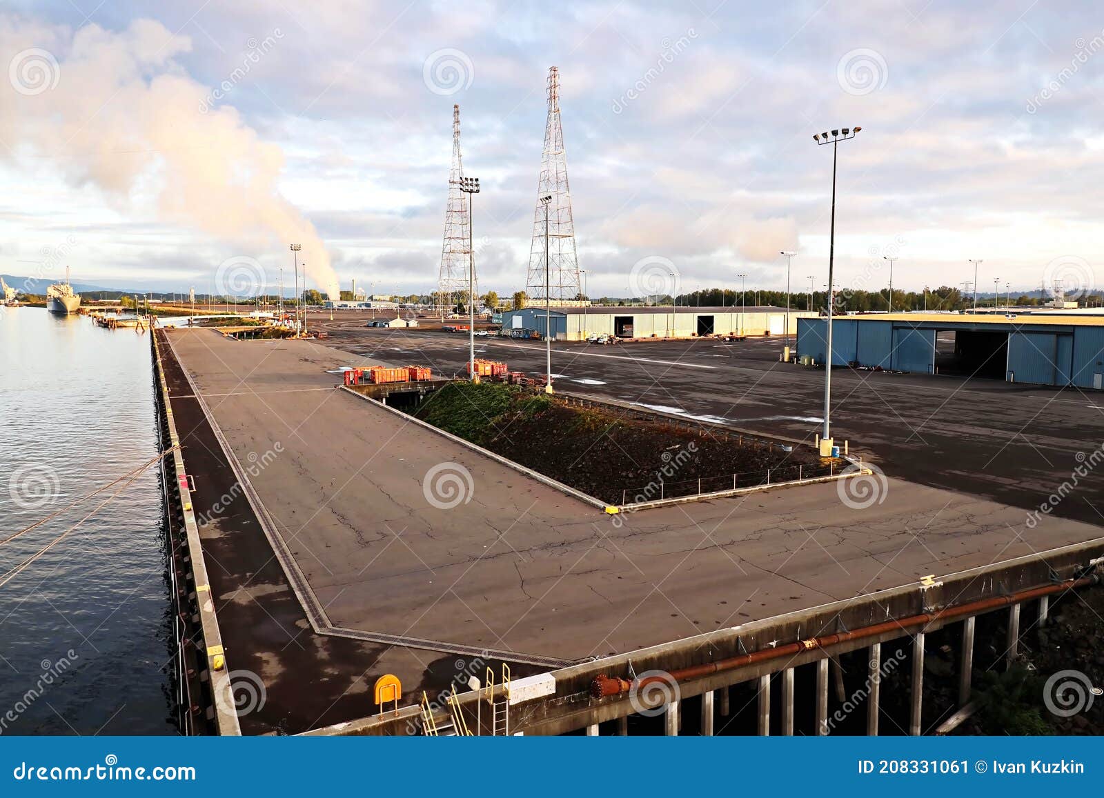 Cargo Terminal for Loading Bulk Cargo of Cooper Concentrates by Shore ...