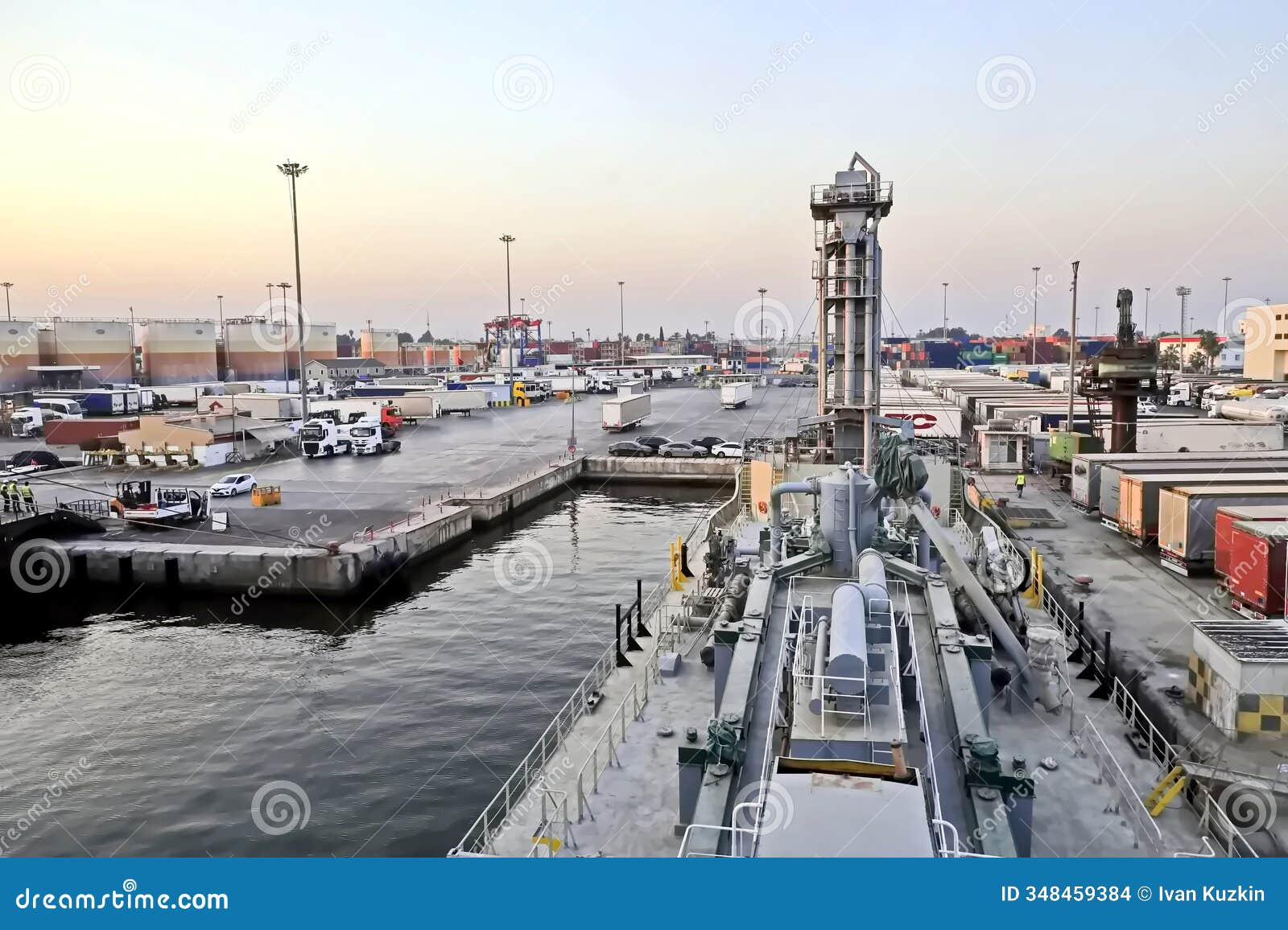 Cargo Terminal for Transshipment of Cement, Containers and Other ...