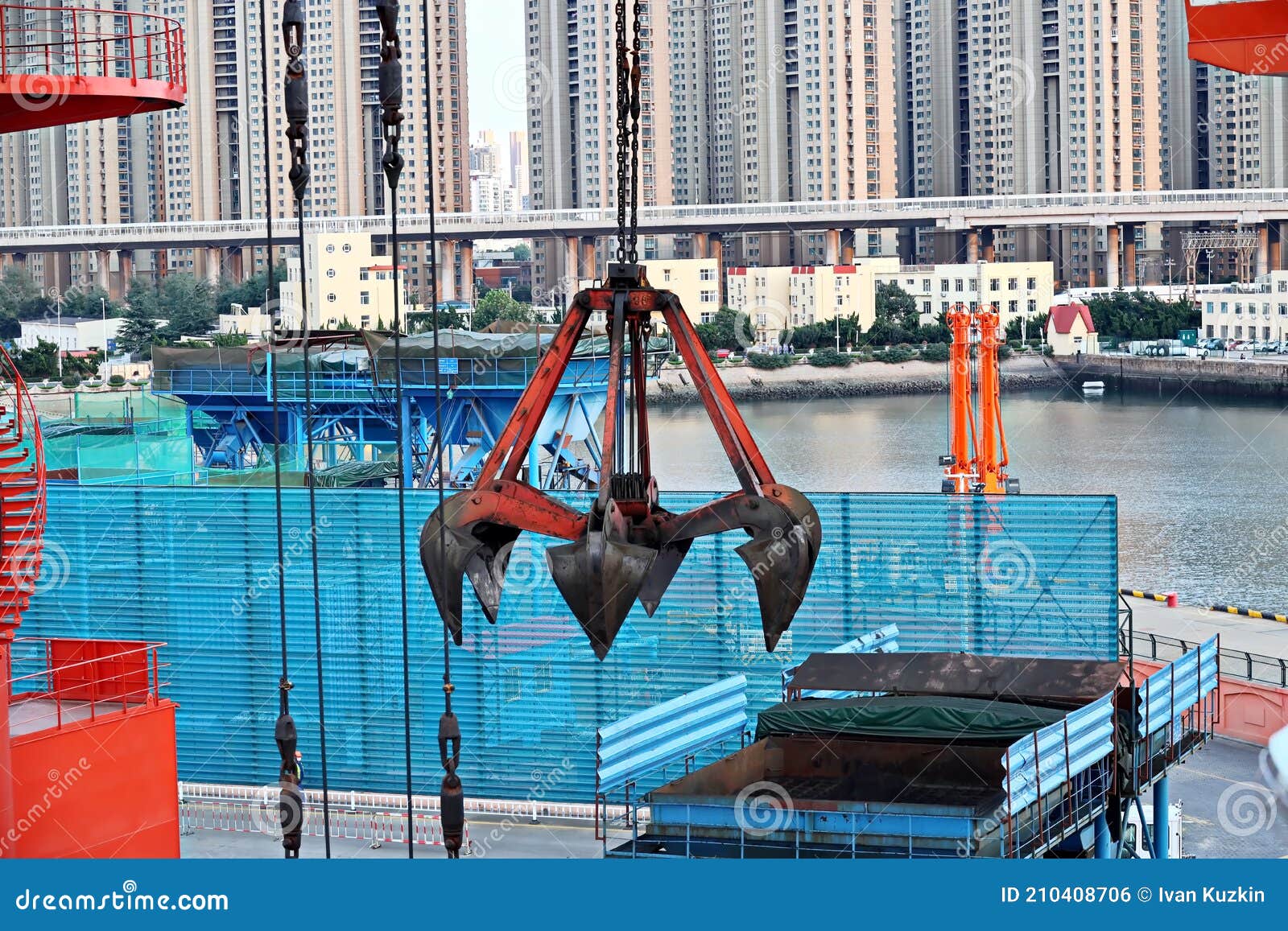 Cargo Terminal for Unloading Bulk Cargo of Cooper Concentrates by Shore ...