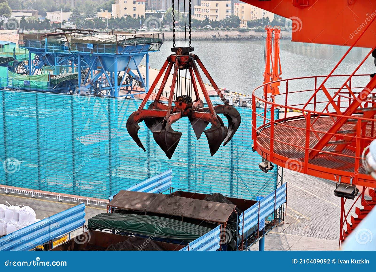 Cargo Terminal for Unloading Bulk Cargo of Cooper Concentrates by Shore ...