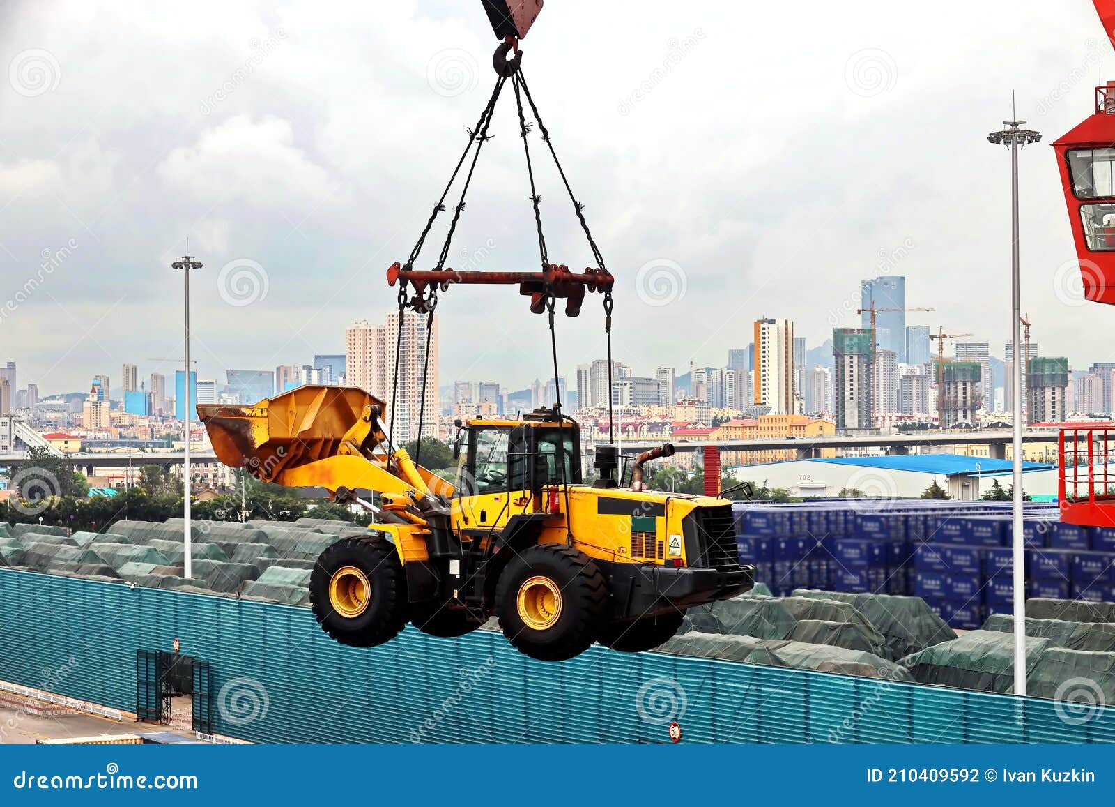 Cargo Terminal for Unloading Bulk Cargo of Cooper Concentrates by Shore ...
