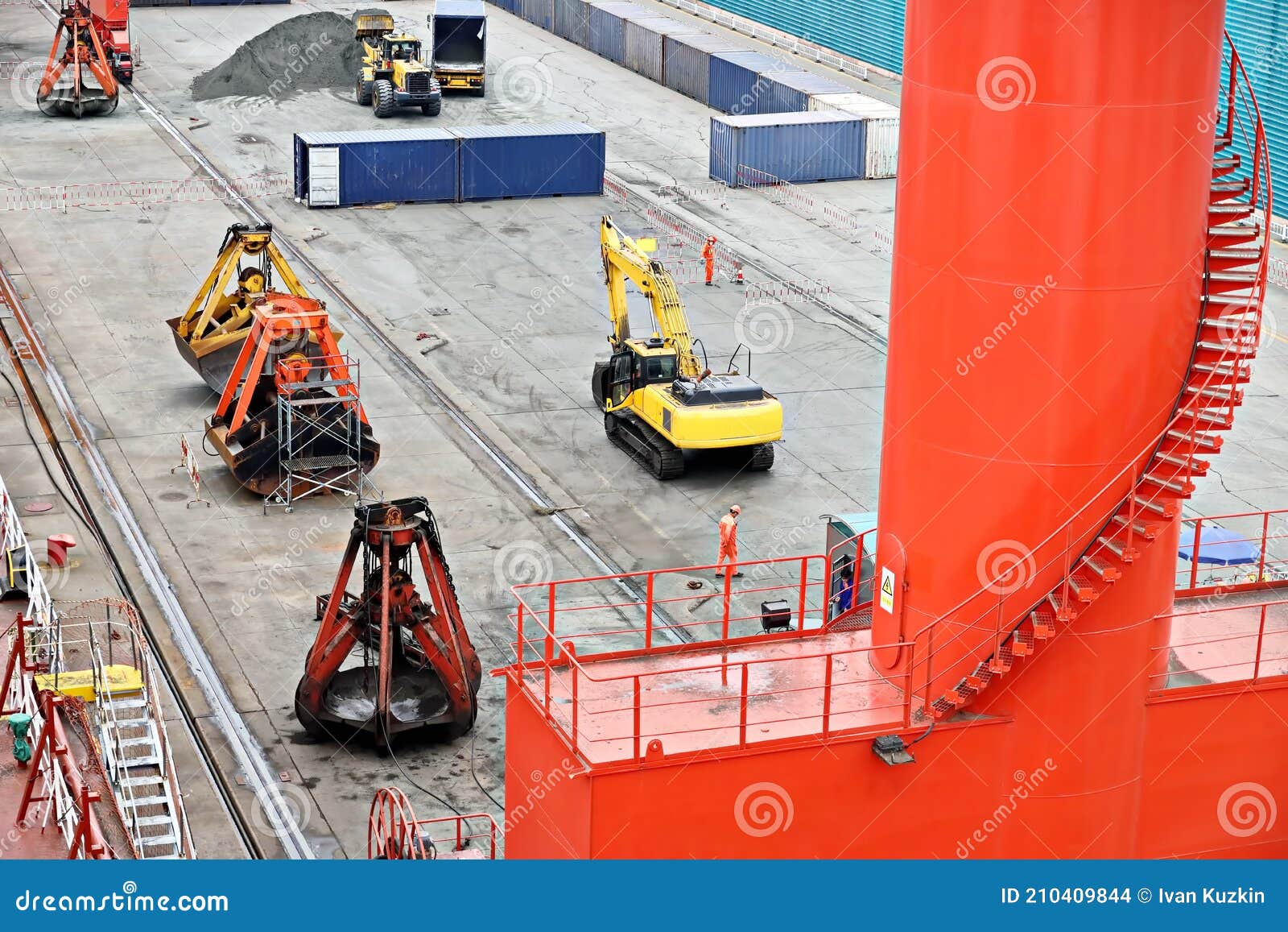 Cargo Terminal for Unloading Bulk Cargo of Cooper Concentrates by Shore ...