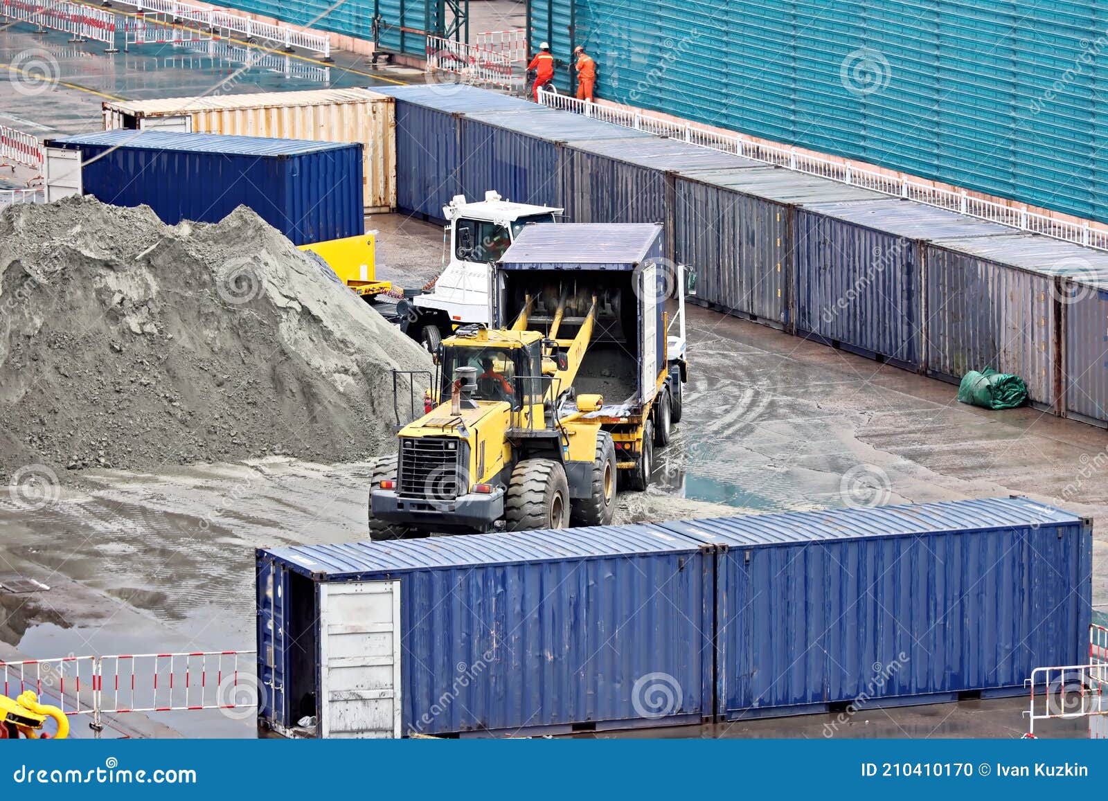 Cargo Terminal for Unloading Bulk Cargo of Cooper Concentrates by Shore ...