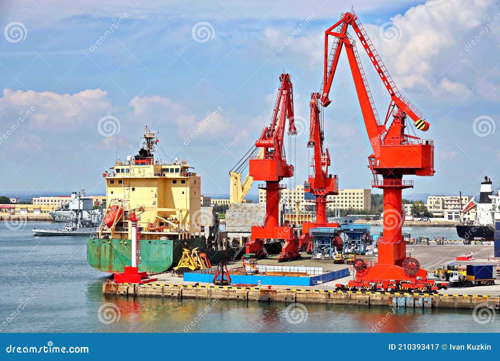 Cargo Terminal for Unloading Bulk Cargo of Cooper Concentrates by Shore ...