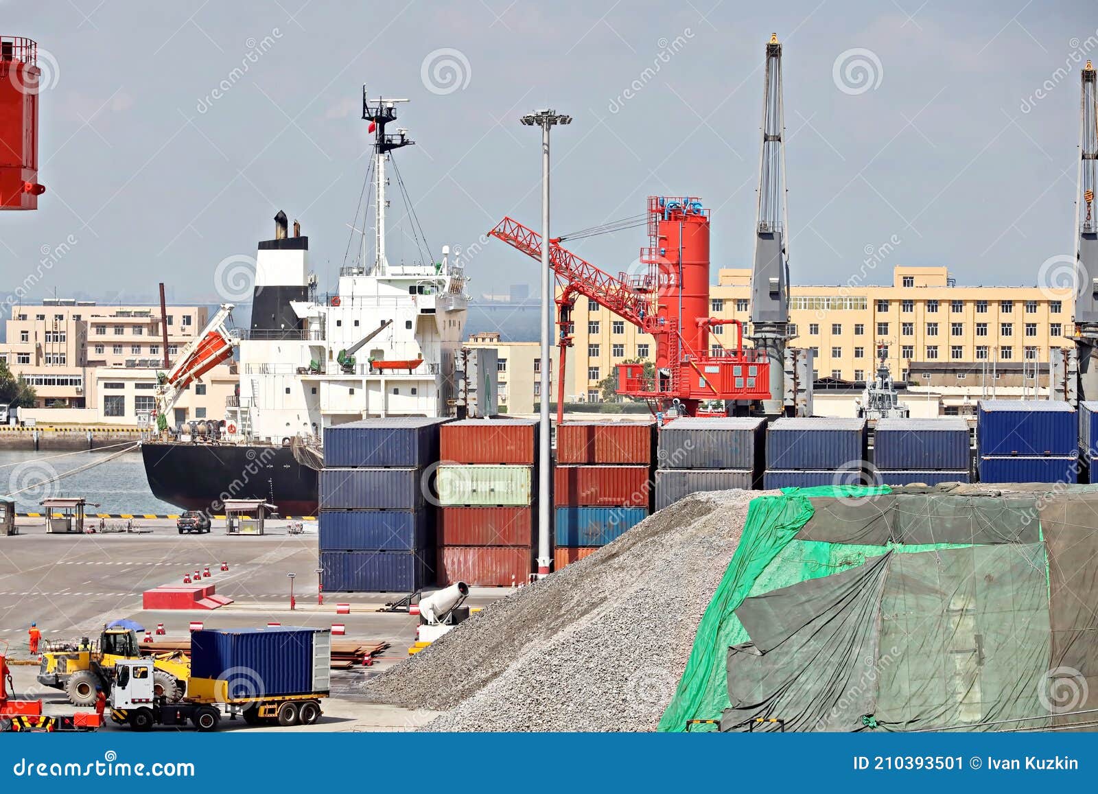 Cargo Terminal for Unloading Bulk Cargo of Cooper Concentrates by Shore ...