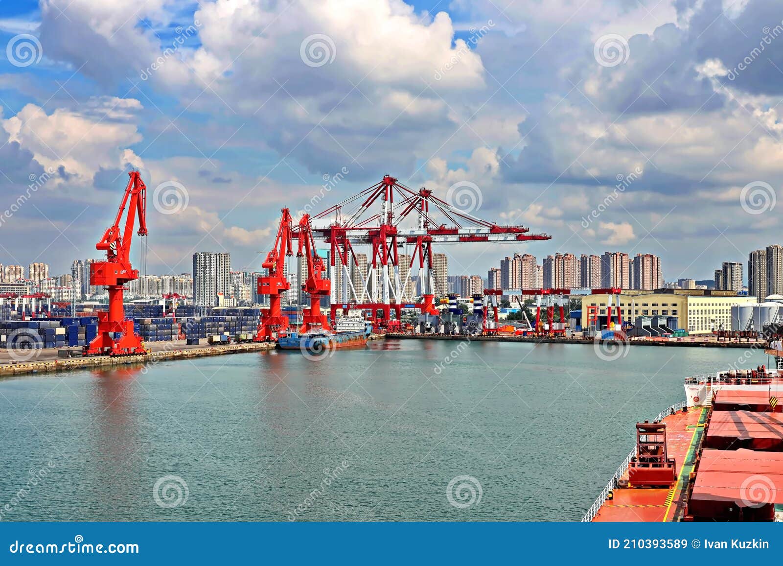 Cargo Terminal for Unloading Bulk Cargo of Cooper Concentrates by Shore ...