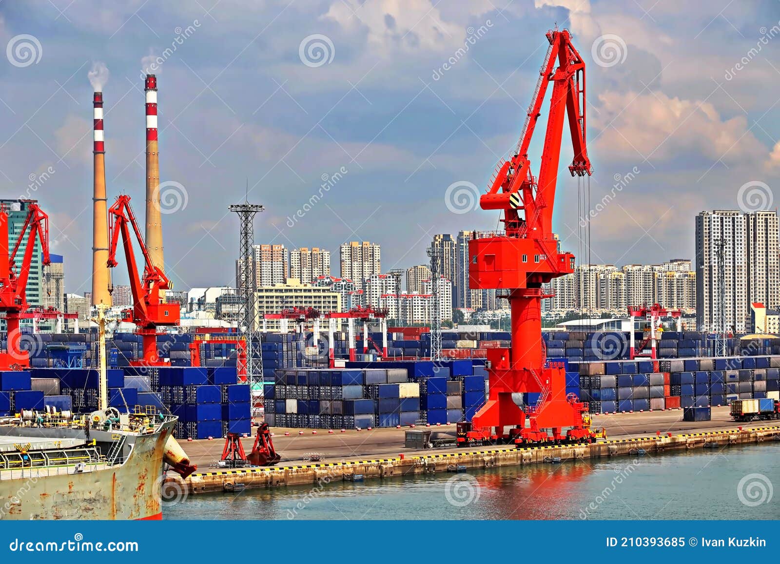 Cargo Terminal for Unloading Bulk Cargo of Cooper Concentrates by Shore ...