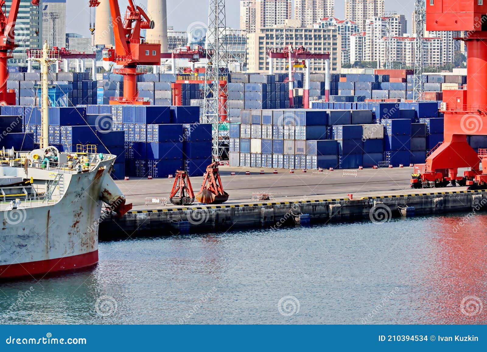 Cargo Terminal for Unloading Bulk Cargo of Cooper Concentrates by Shore ...