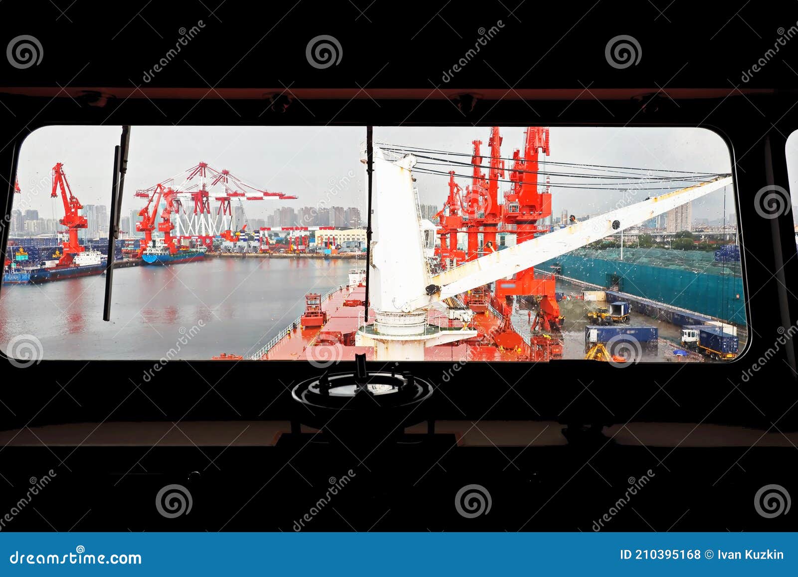Cargo Terminal for Unloading Bulk Cargo of Cooper Concentrates by Shore ...