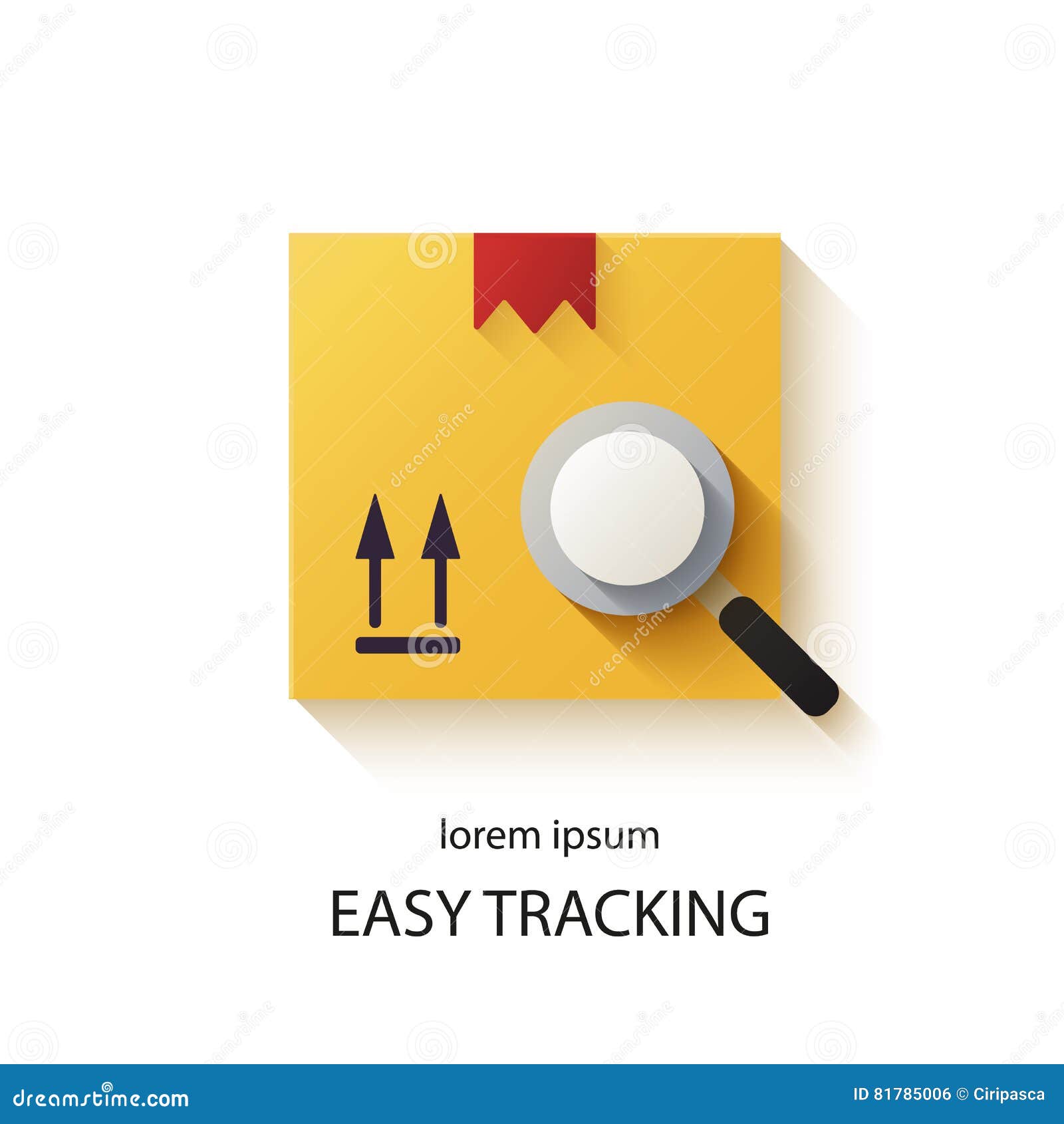 Cargo Tracking Logotype Vector Illustration | CartoonDealer.com #81785006