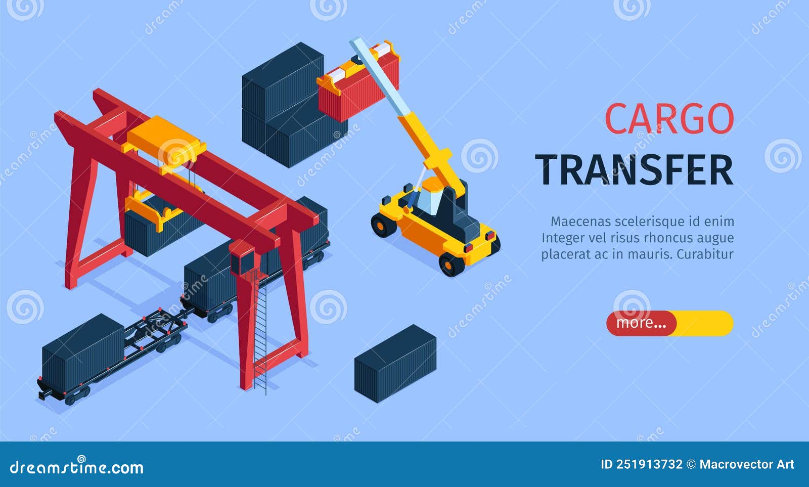 Demonstrated Reachstacker Stock Illustrations – 4 Demonstrated ...