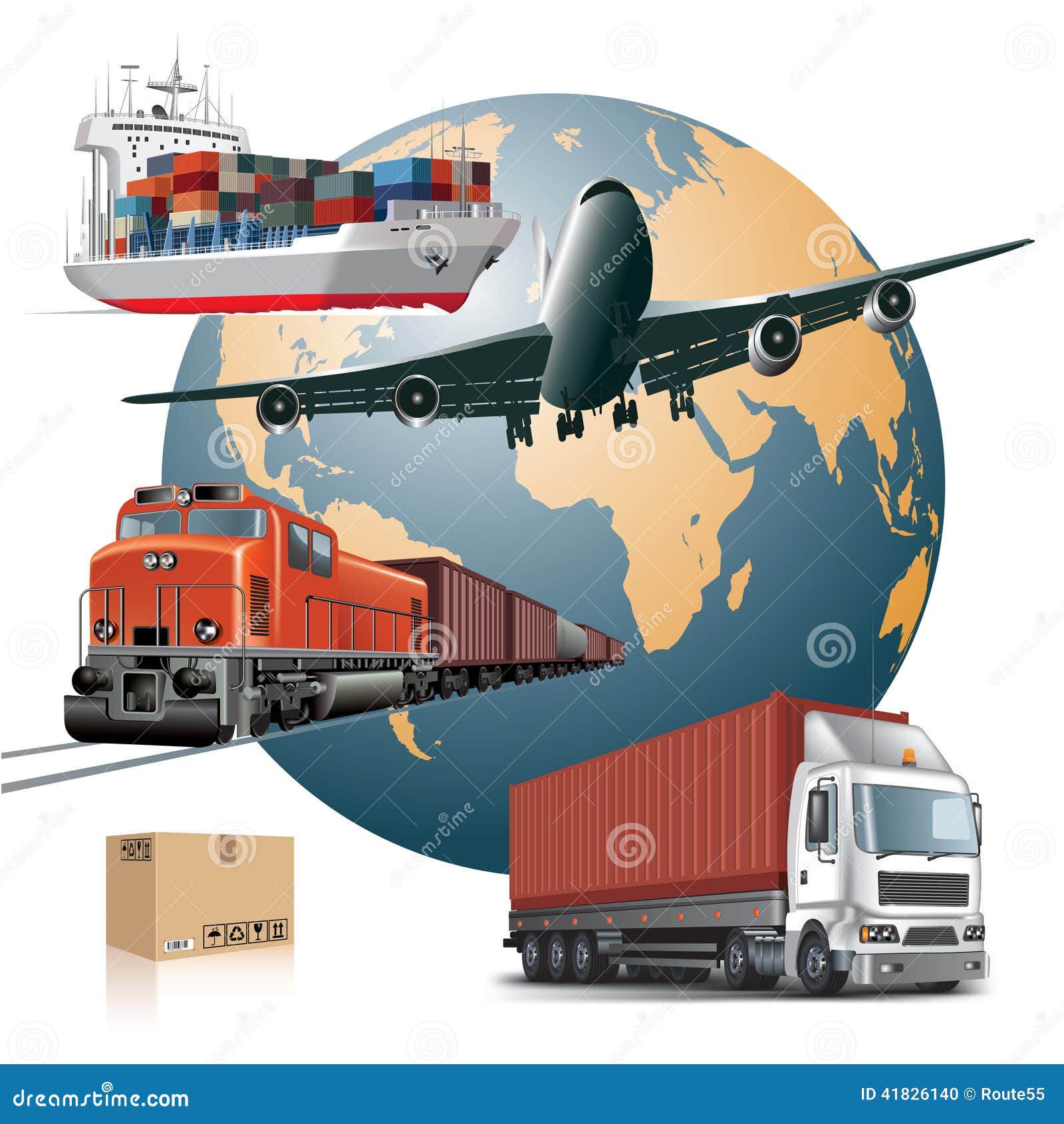 Cargo Cartoons, Illustrations & Vector Stock Images - 564337 Pictures ...