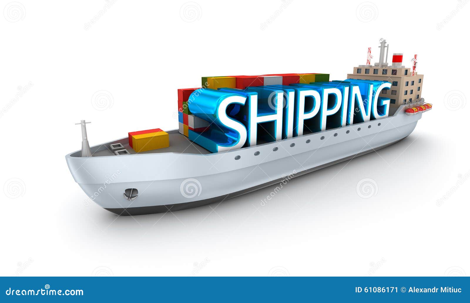 Cargo Vessel Ship Logo Design. Container Ship Vector Design ...