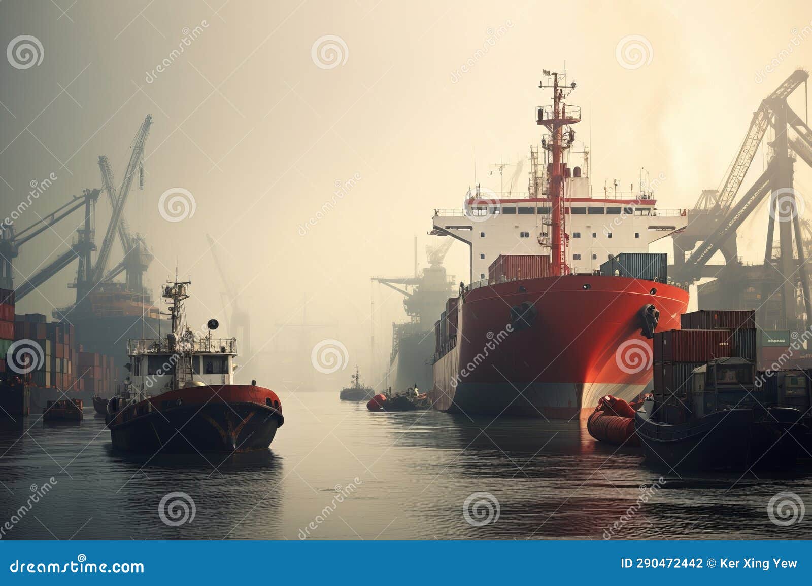 Cargo Vessels And Tankers Shipping Delivery Bulk Carrier Train Freight ...