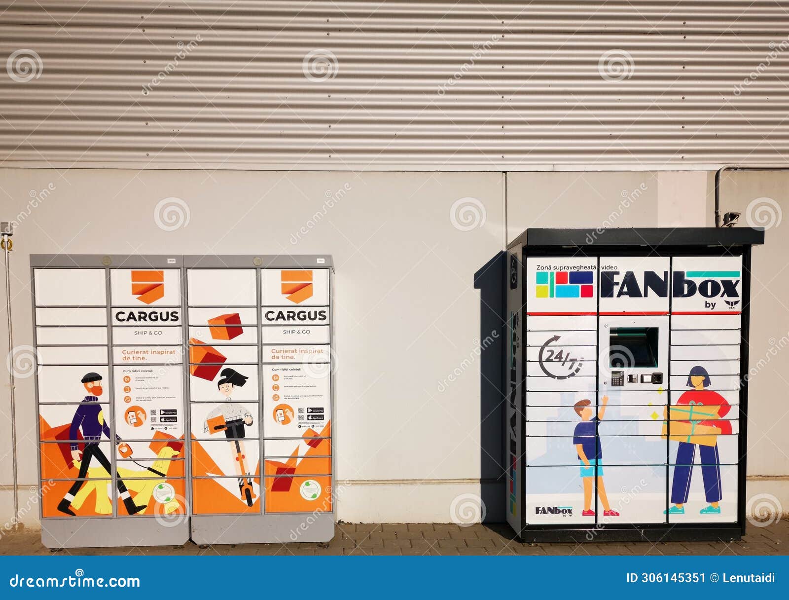 Cargus Ship&go Container and FANbox a Network of Lockers Editorial ...
