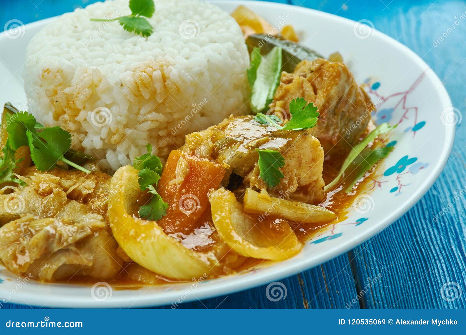 Cari De Poissons Des Seychelles Image stock - Image du frais, type ...