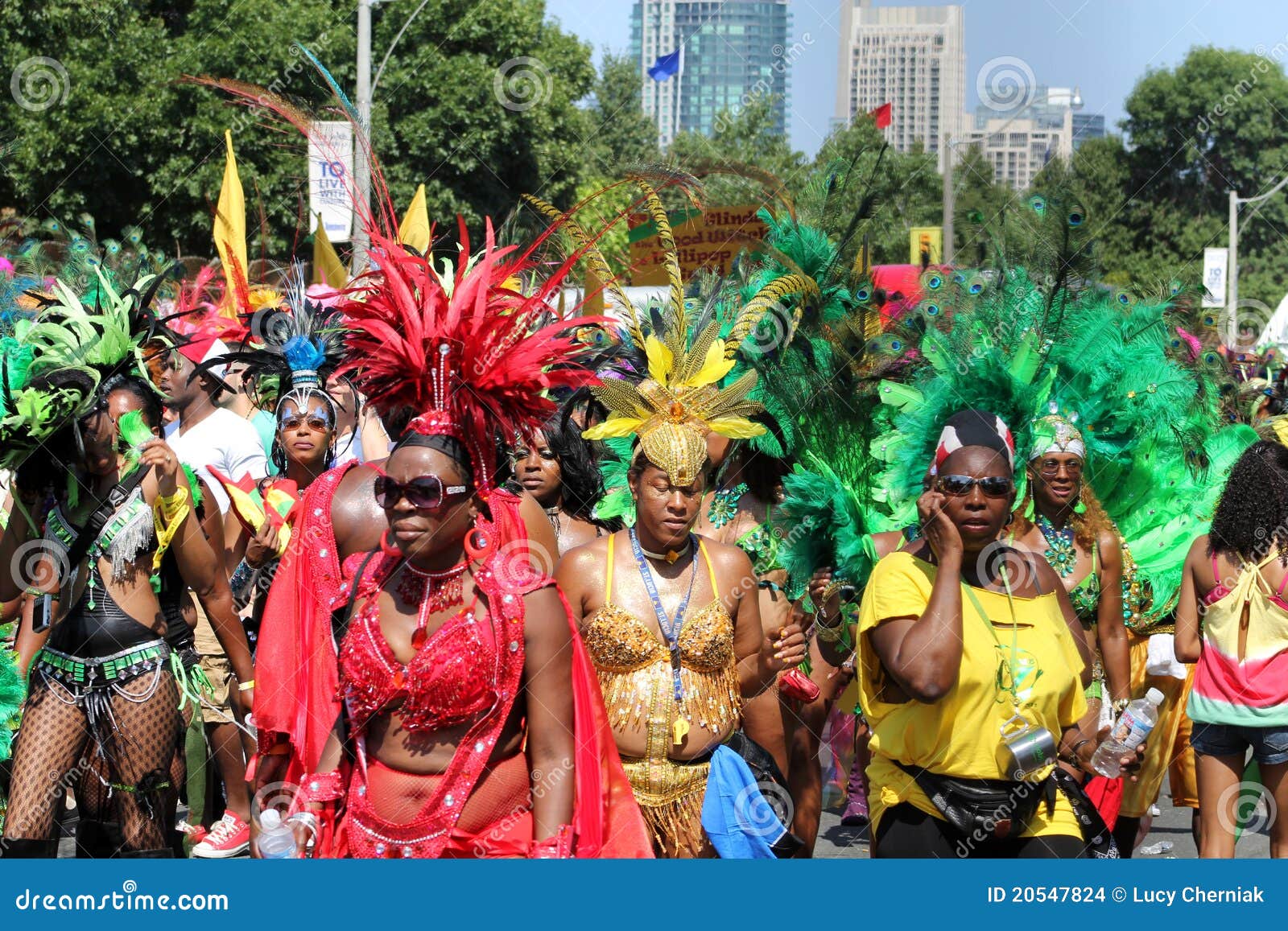 Caribana Parade editorial stock image. Image of tree - 20547824