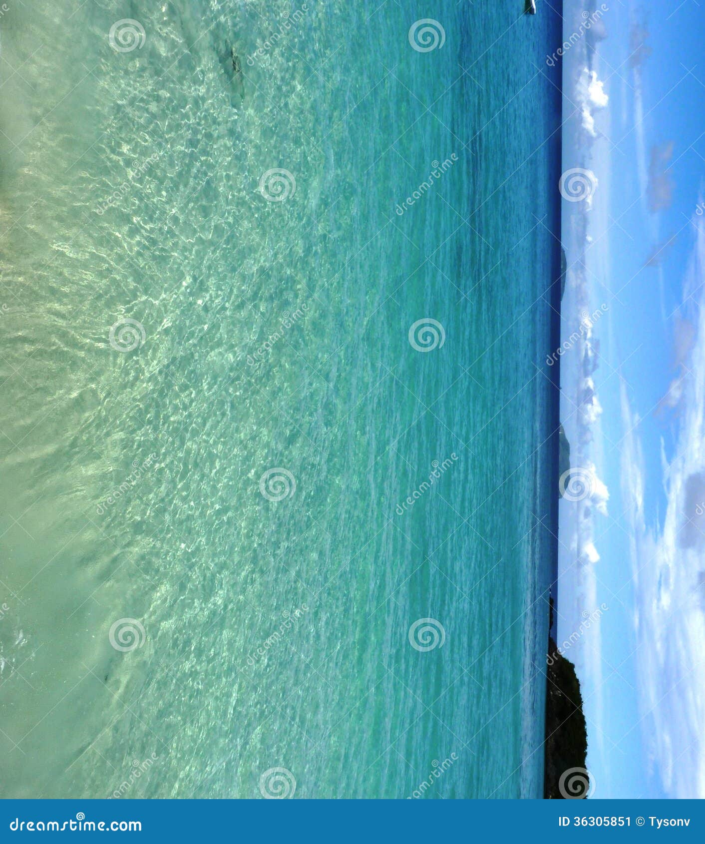 Caribbean beach stock image. Image of island, caribbean - 36305851