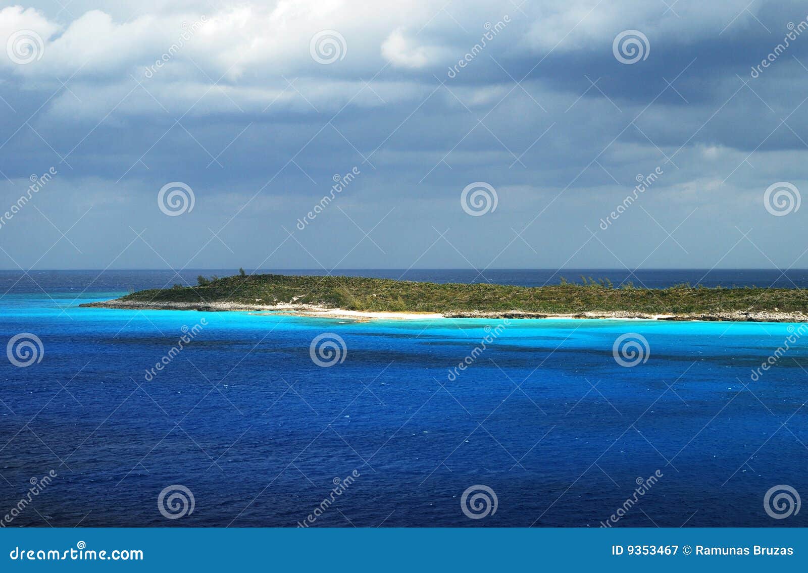 Caribbean Blue stock image. Image of island, caribbean - 9353467