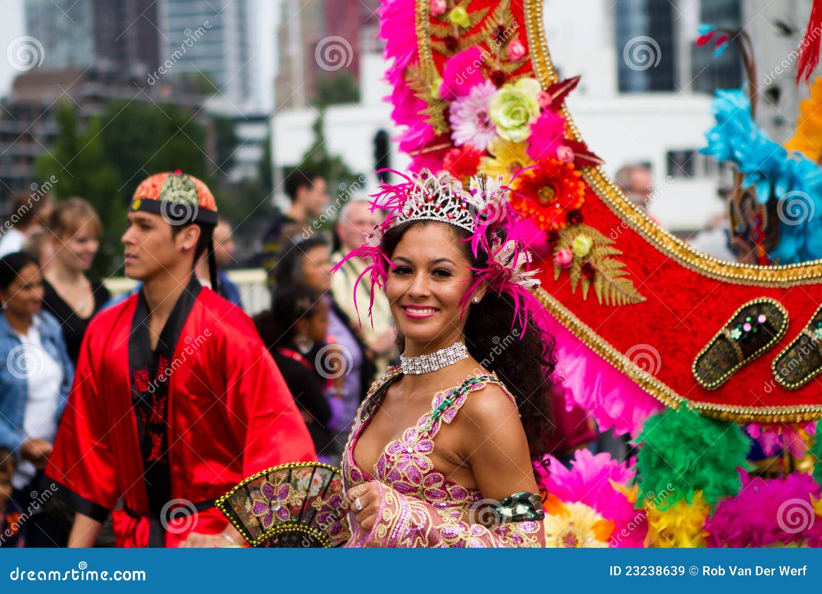 Caribbean Carnaval Festival in Rotterdam Editorial Stock Image - Image ...