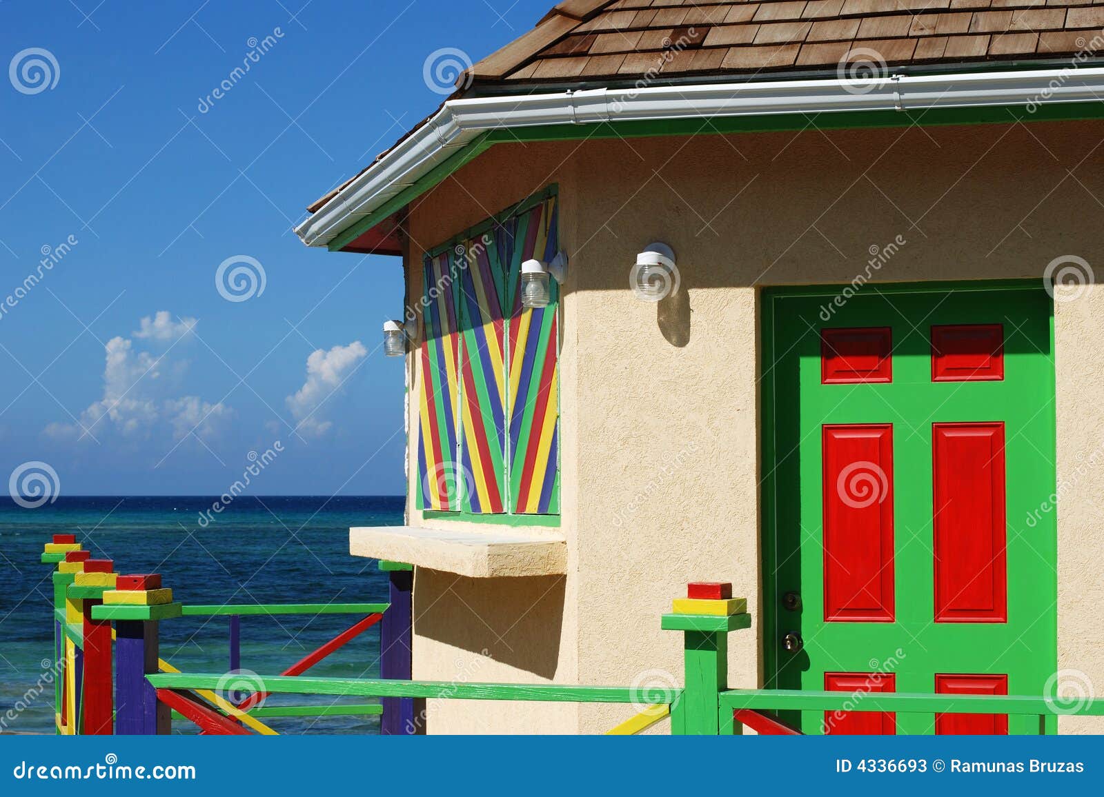 Caribbean Colours stock image. Image of grand, colourful - 4336693