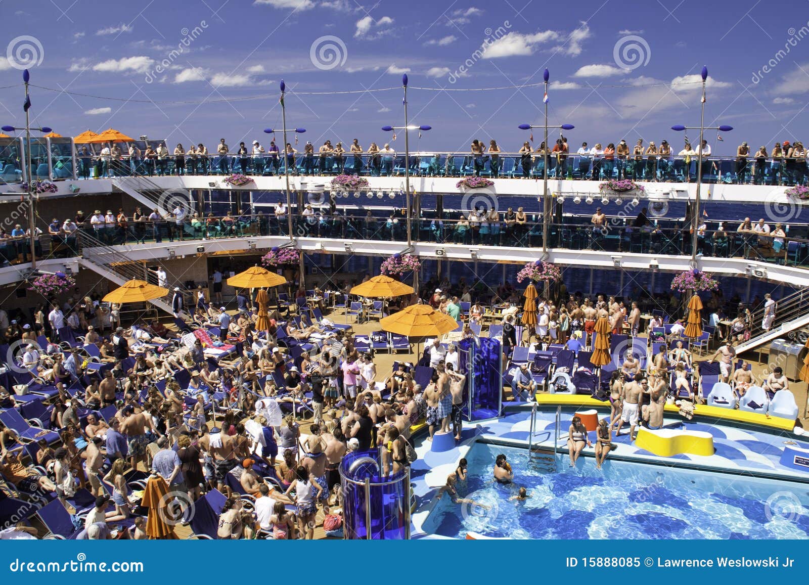Caribbean Dream - Cruise Ship Passenger Fun Editorial Image - Image of ...