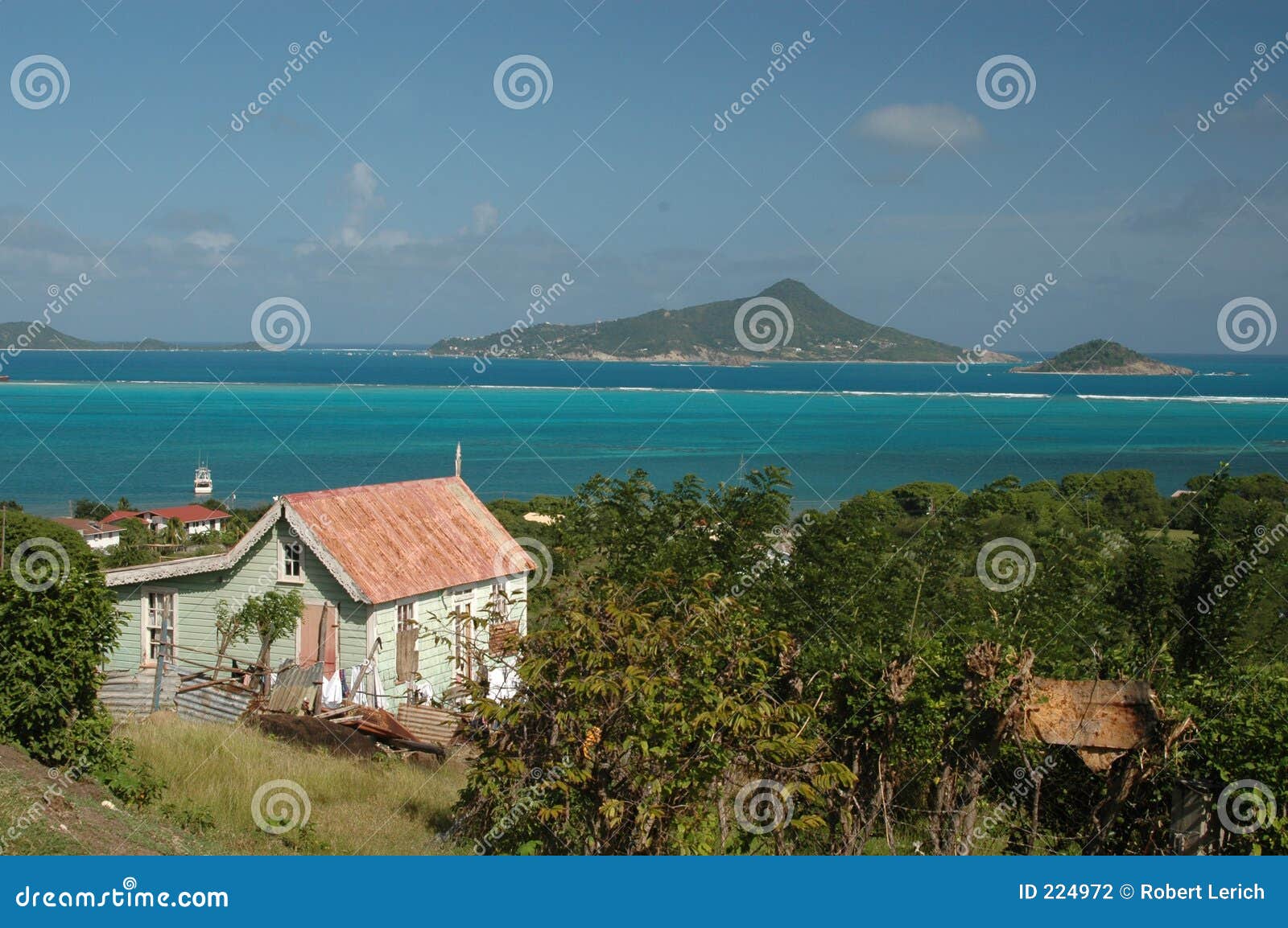 Caribbean House Stock Photography | CartoonDealer.com #224972