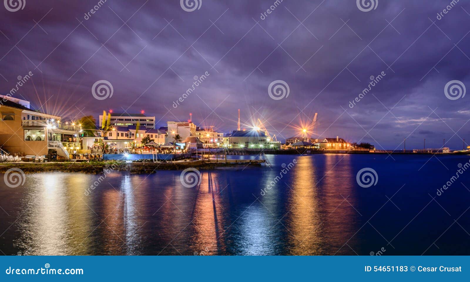 Caribbean port editorial stock photo. Image of georgetown - 54651183