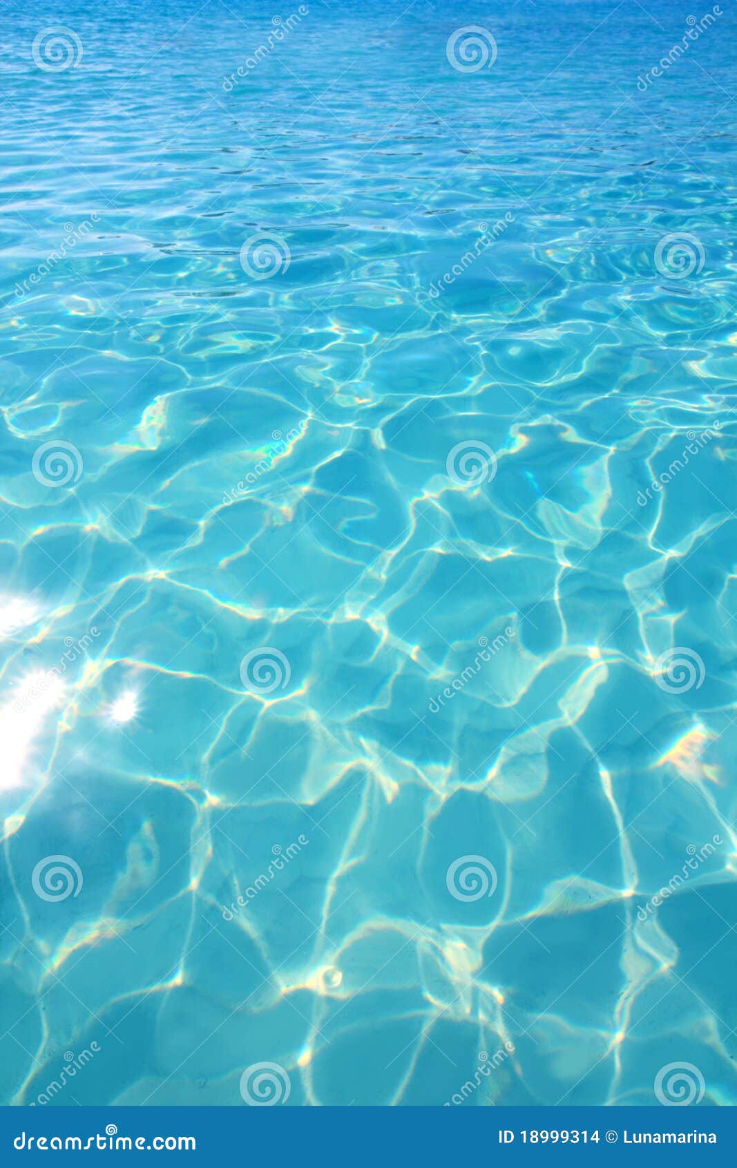 Turquoise Water Travertine Pools, Pamukkale. Stock Photo ...