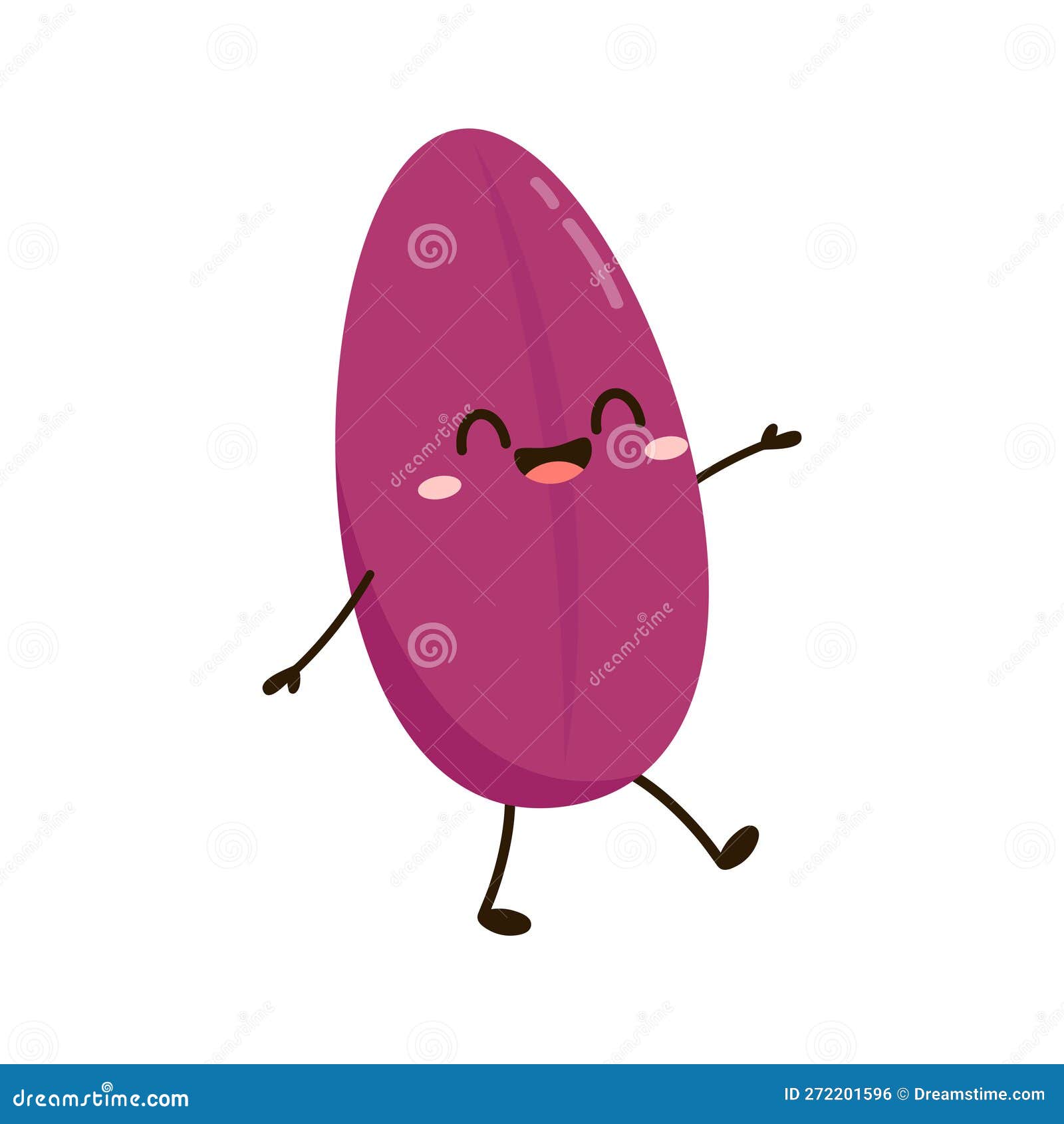 Caricatura De Riceberry. Vector Riceberry. Ilustración del Vector ...