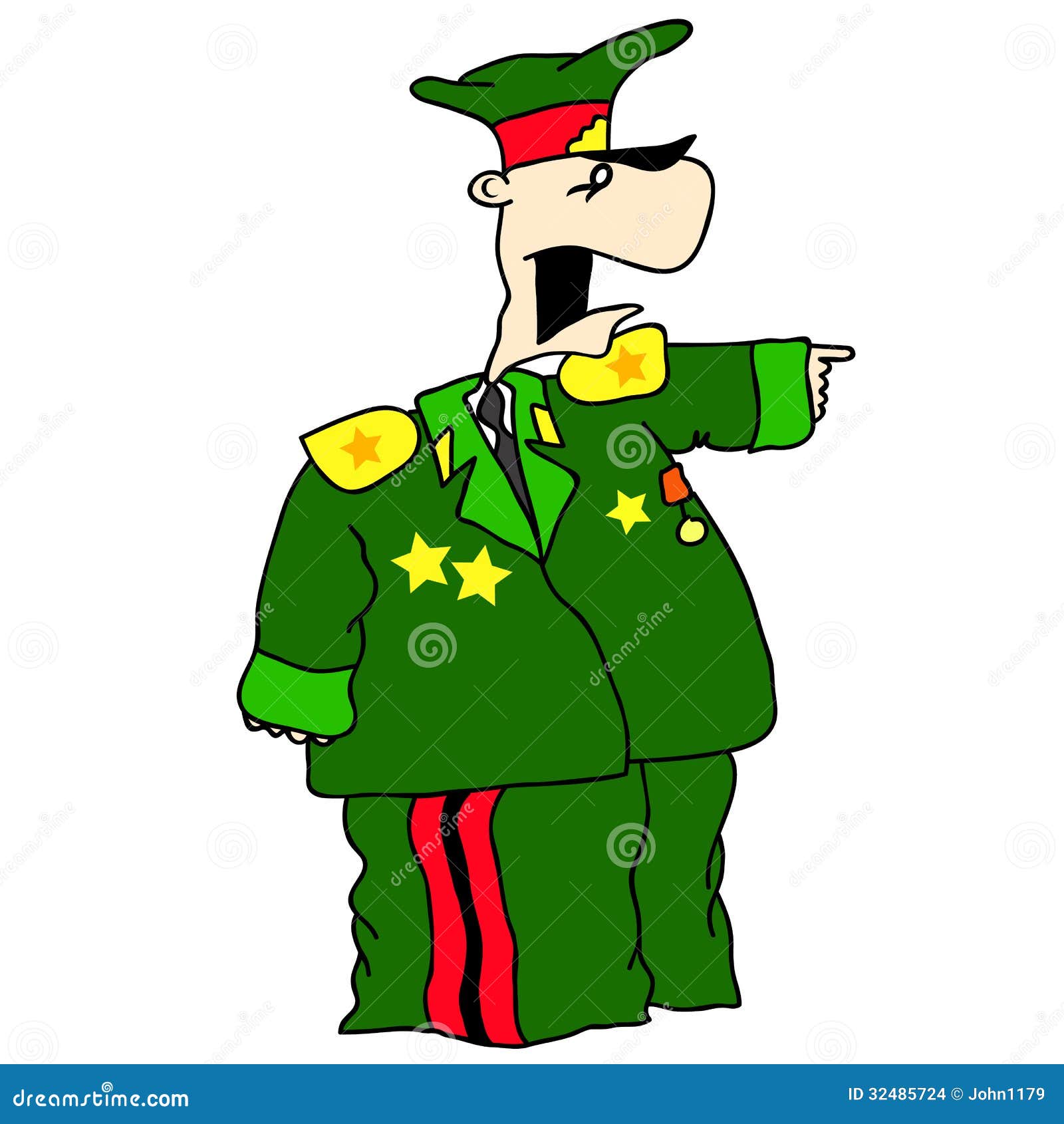 Caricatura general ilustración del vector. Ilustración de hombre - 32485724