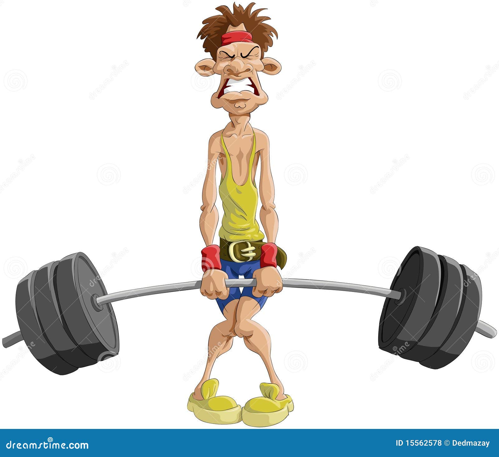 Carico molto pesante illustrazione vettoriale. Illustrazione di fumetto ...