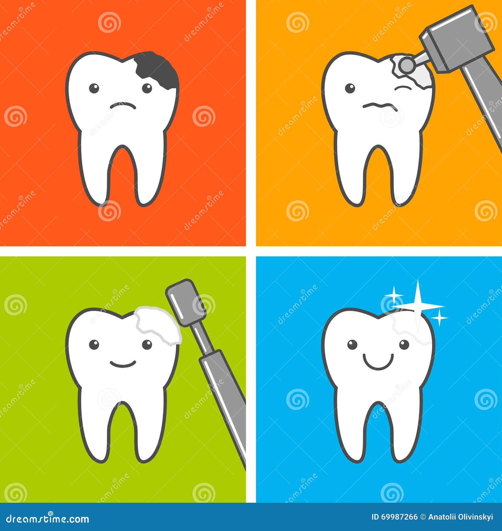 Caries Treatment. Bad Breath. Halitosis. The Structure Of The Teeth And ...