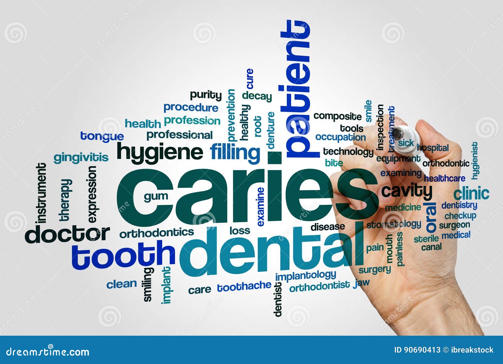 Caries Word Cloud Concept Grey Background Photos - Free & Royalty-Free ...