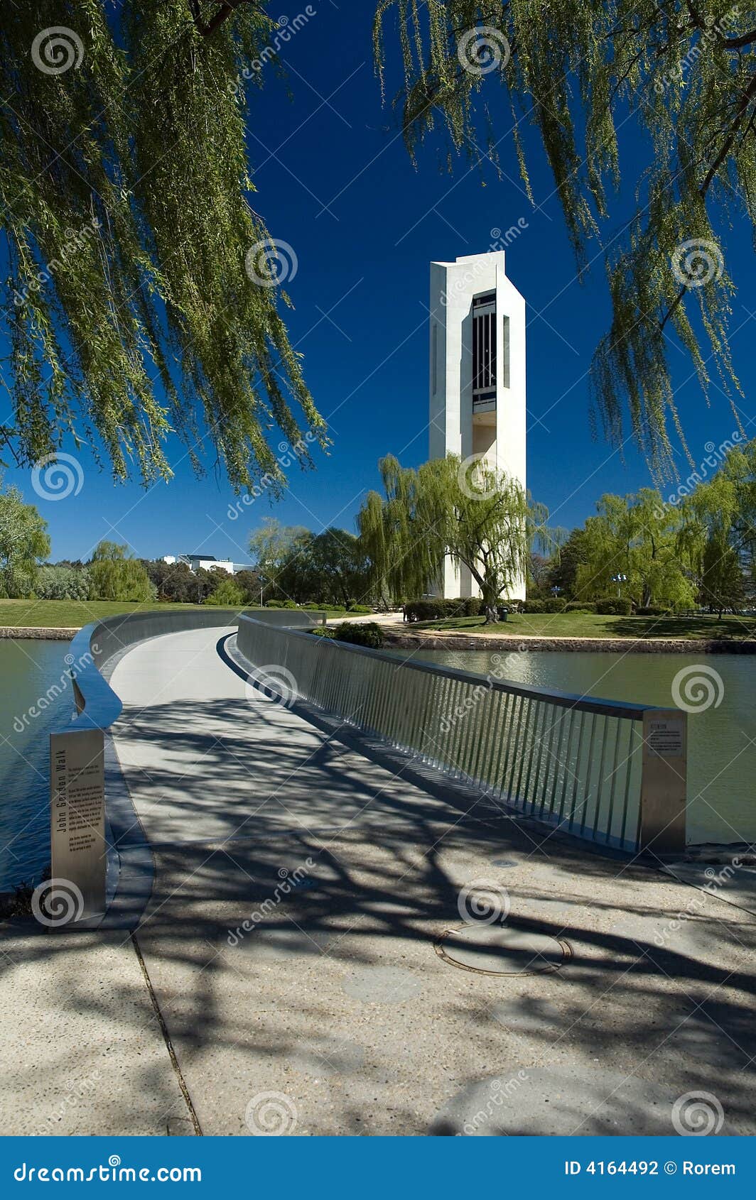 Carillion stock photo. Image of carillion, park, australian - 4164492