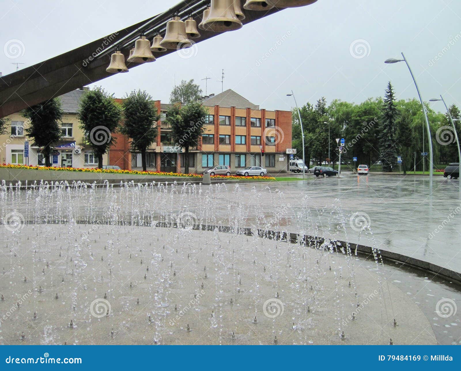 Carillon in Sakiai Town, Lithuania Editorial Stock Image - Image of ...