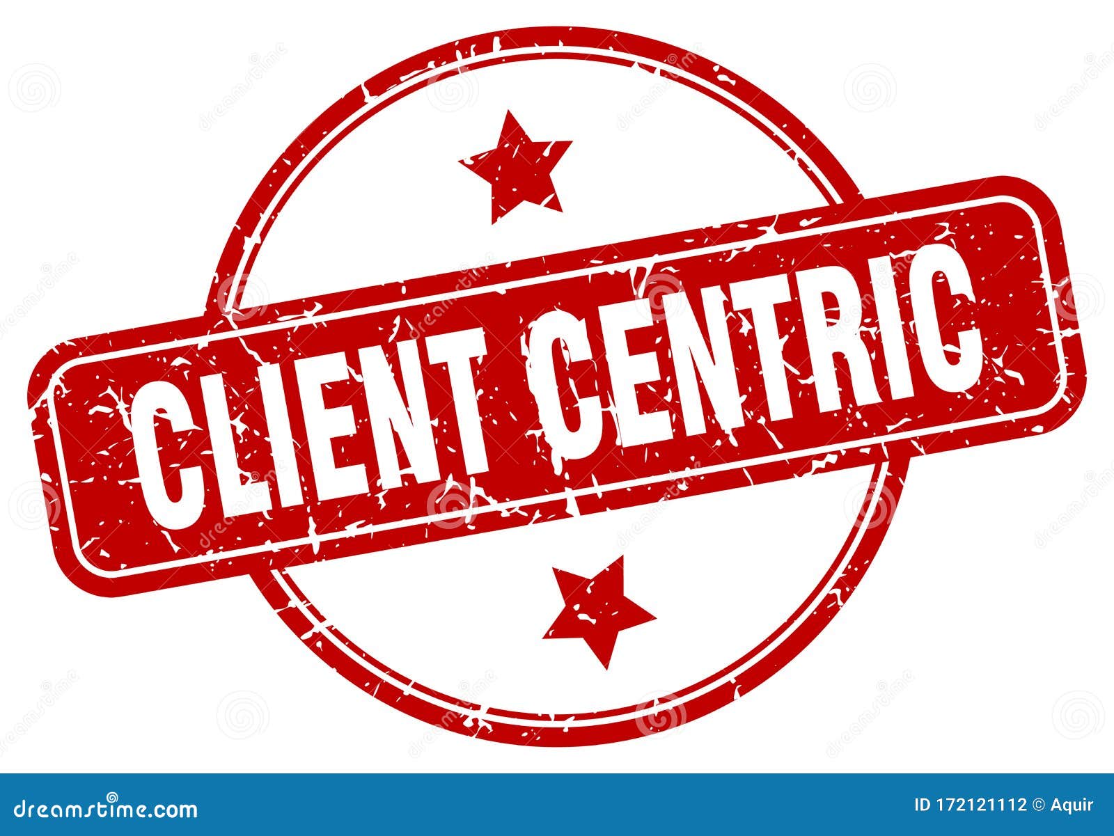 Carimbo Centrado No Cliente. Sinal Circular Centrado No Cliente ...