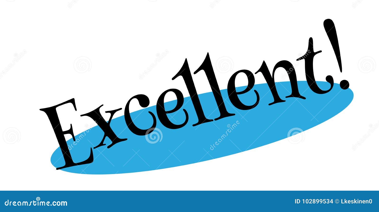 Carimbo De Borracha Excelente Ilustração do Vetor - Ilustração de ...