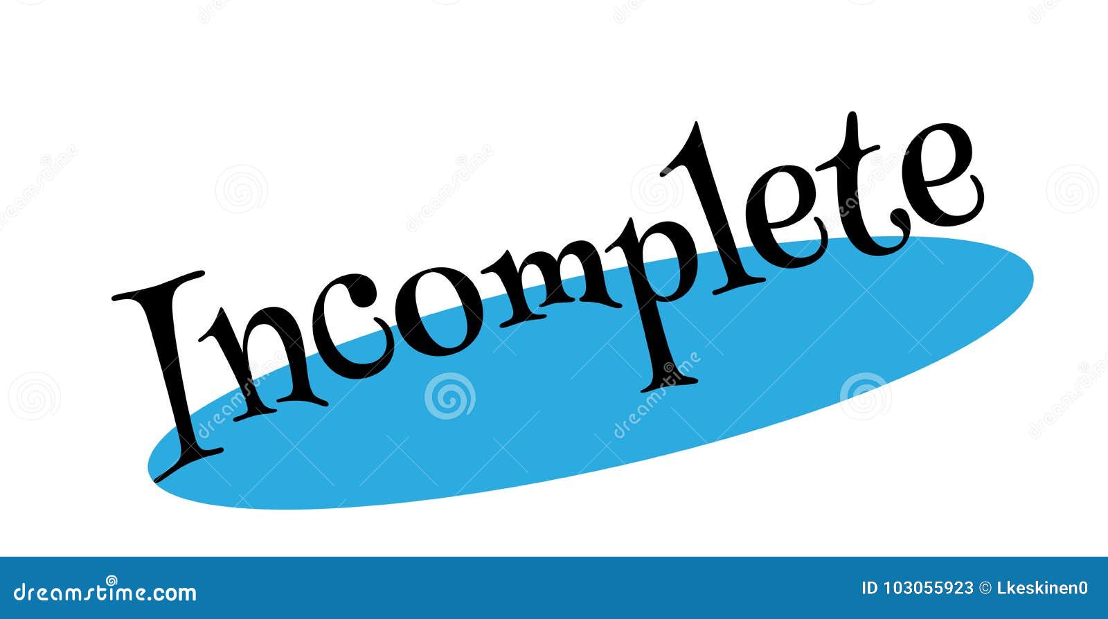 Carimbo De Borracha Incompleto Ilustração do Vetor - Ilustração de ...