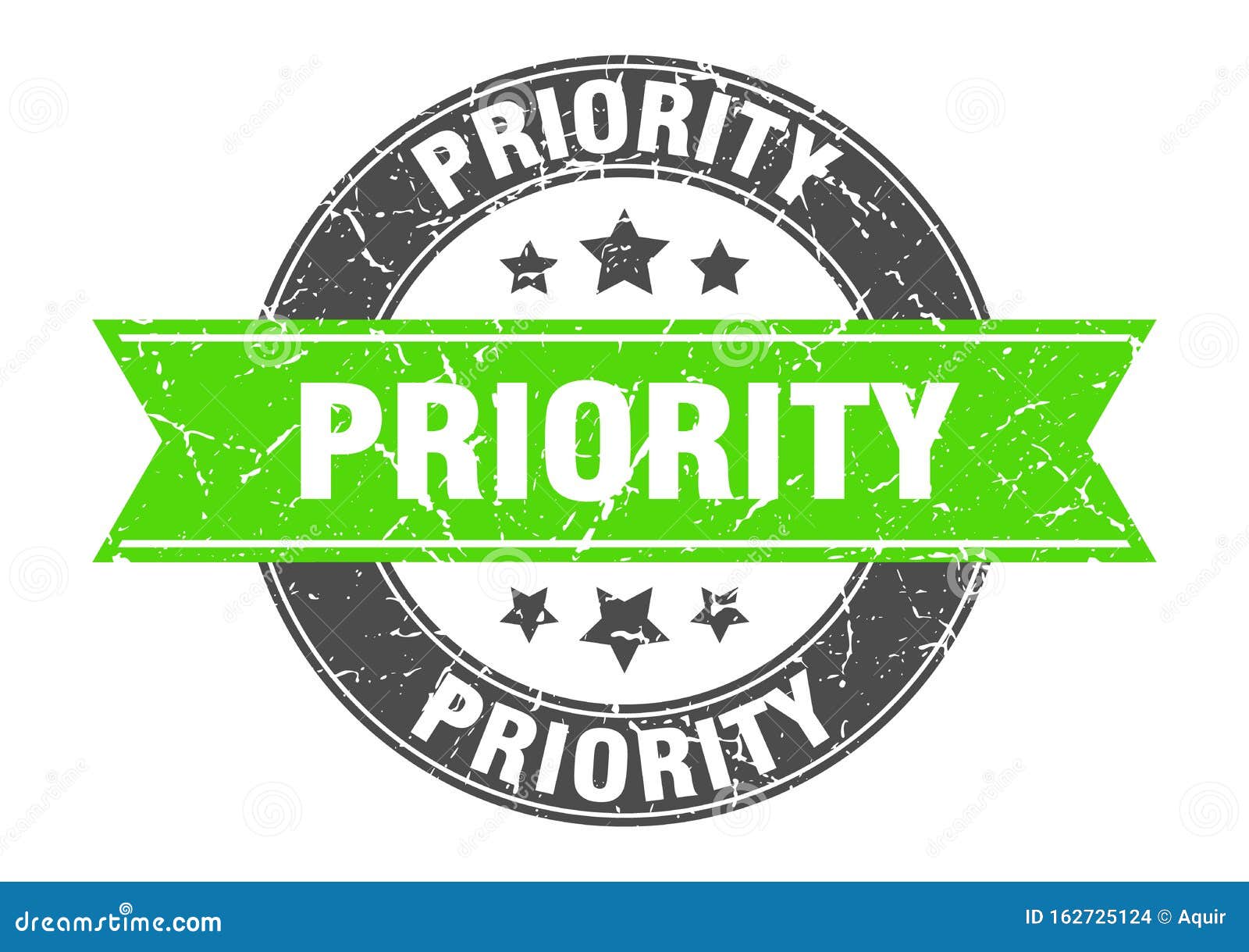Carimbo de prioridade ilustração do vetor. Ilustração de branco - 162725124