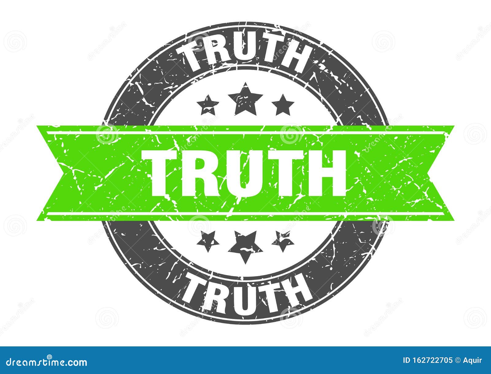 Carimbo de verdade ilustração do vetor. Ilustração de fundo - 162722705