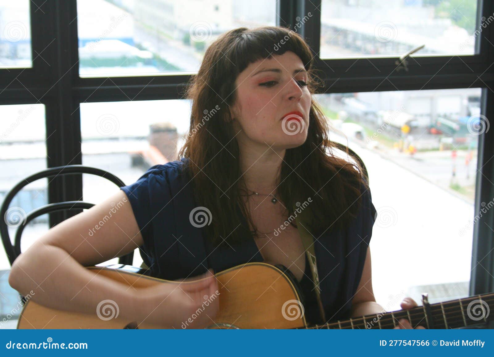 Carina Round in Session at the Wythe Hotel in Brooklyn Editorial Photo ...