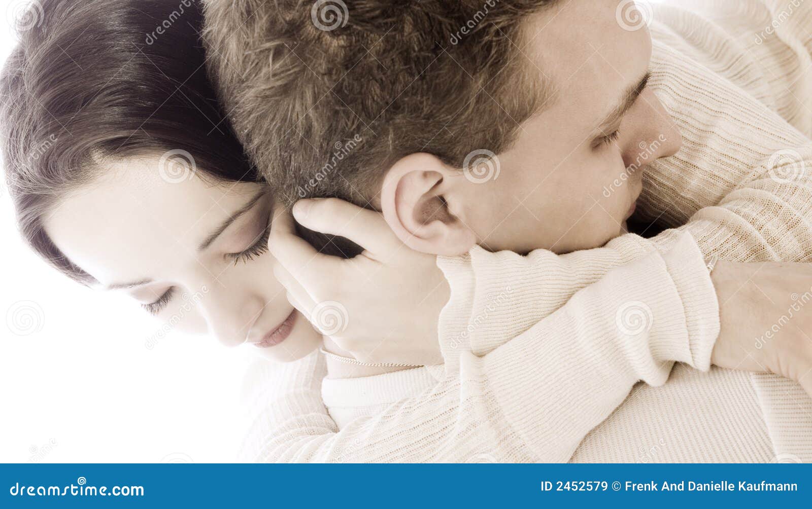 Caring stock image. Image of model, isolated, pose, caucasian - 2452579