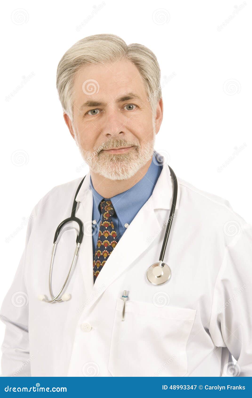 Caring Doctor stock image. Image of vertical, hair, health - 48993347