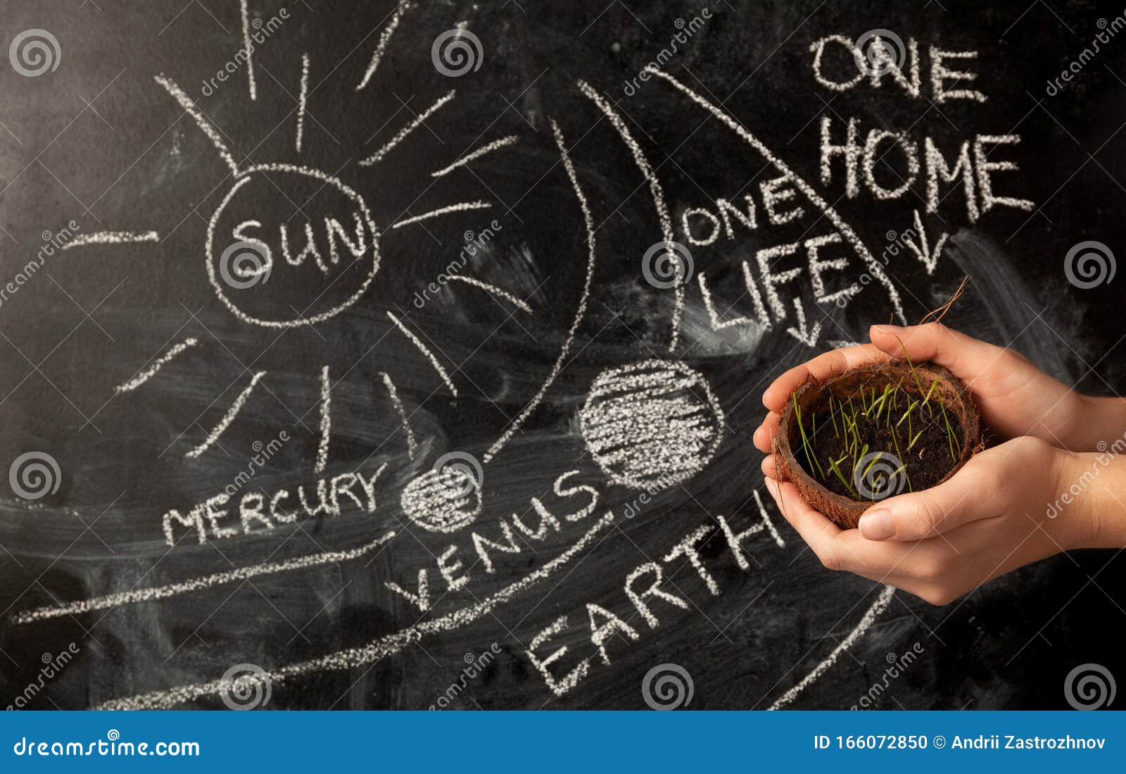 Caring for Environment and Ecology of Planet. Save the World and Nature ...