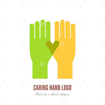 Caring hand logo stock vector. Illustration of idea, friends - 51478689