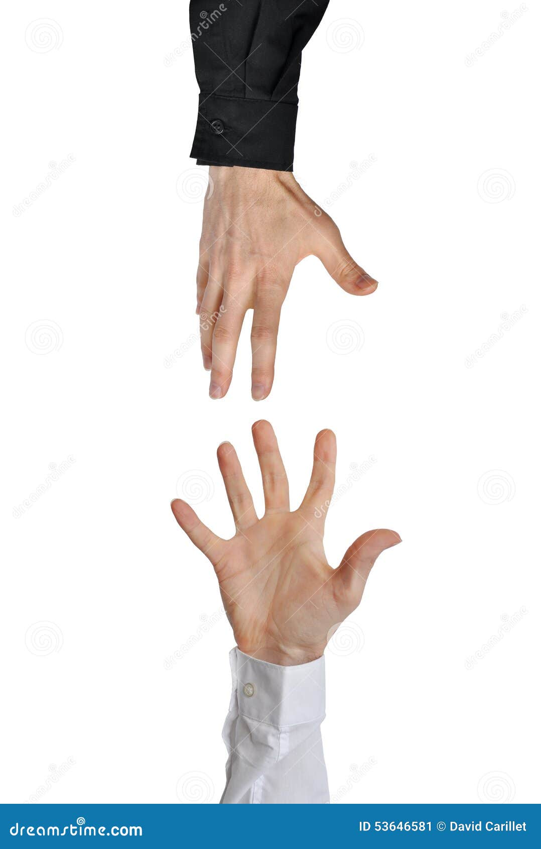 Caring Hand Reaching To Help Another in Need Stock Image - Image of ...