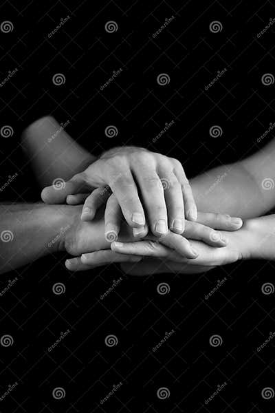 Caring hands stock image. Image of join, friends, strength - 1123271
