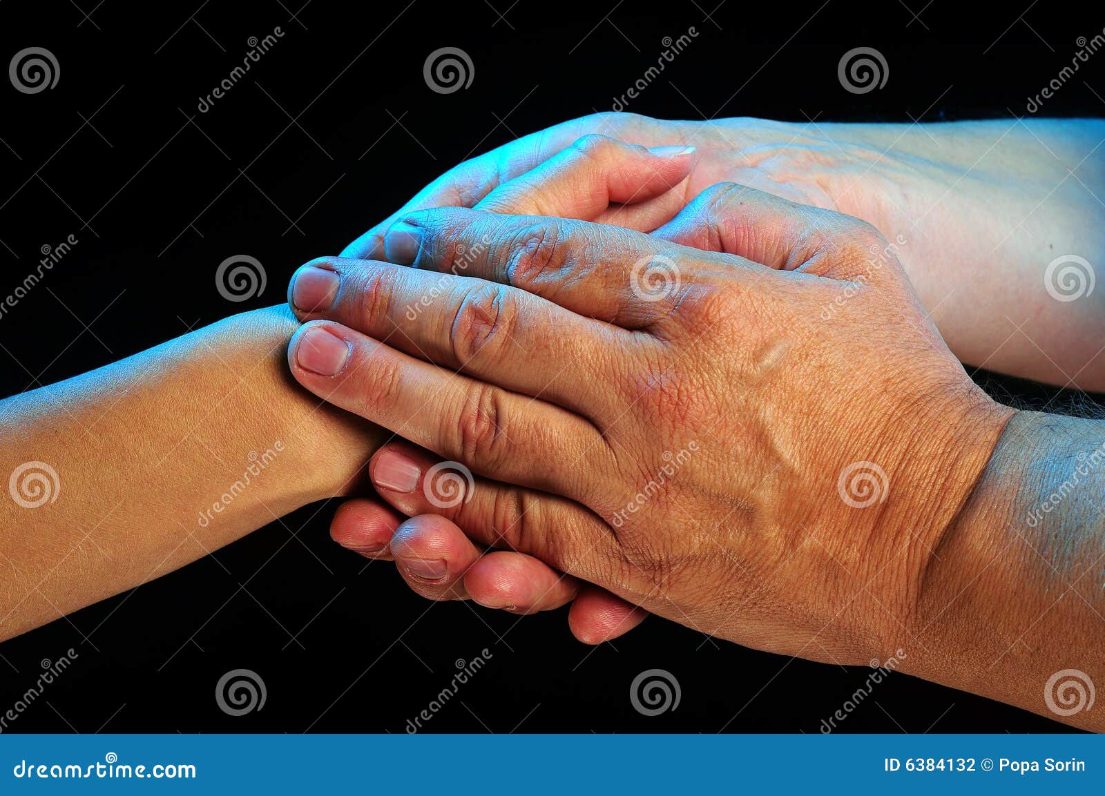 Caring Hands stock photo. Image of love, adult, join, male - 6384132
